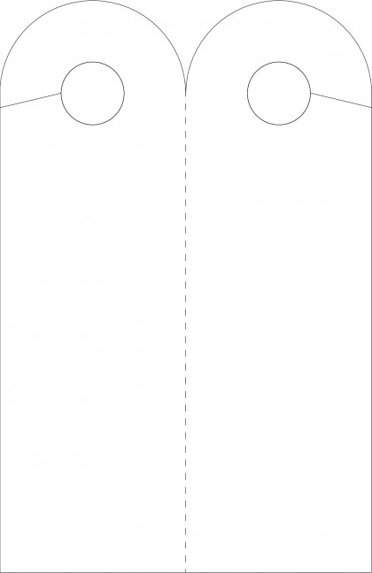 Gabarits accroche-portes - Gomofac